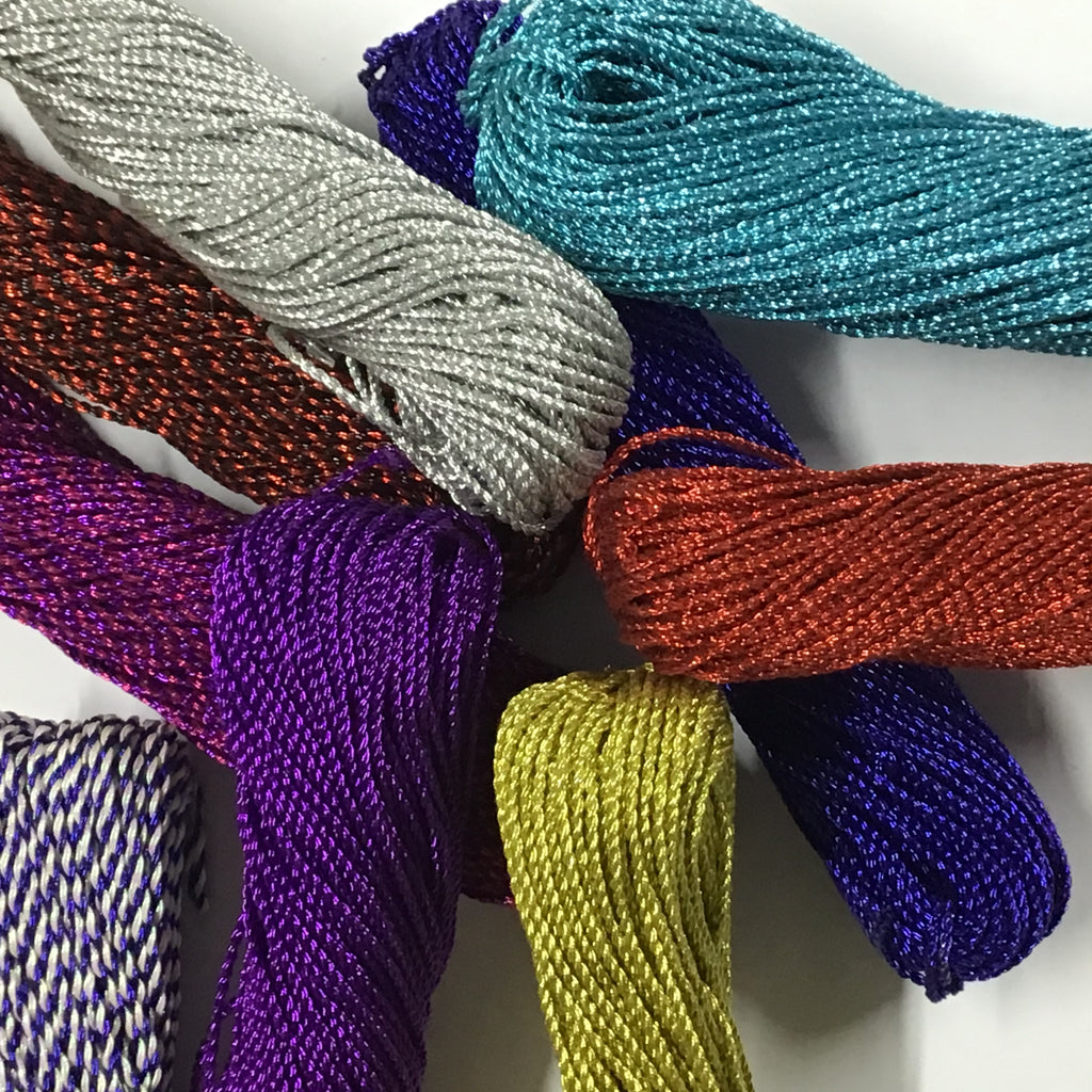 Zari Braid Metallic Threads – Ross Art and Craft